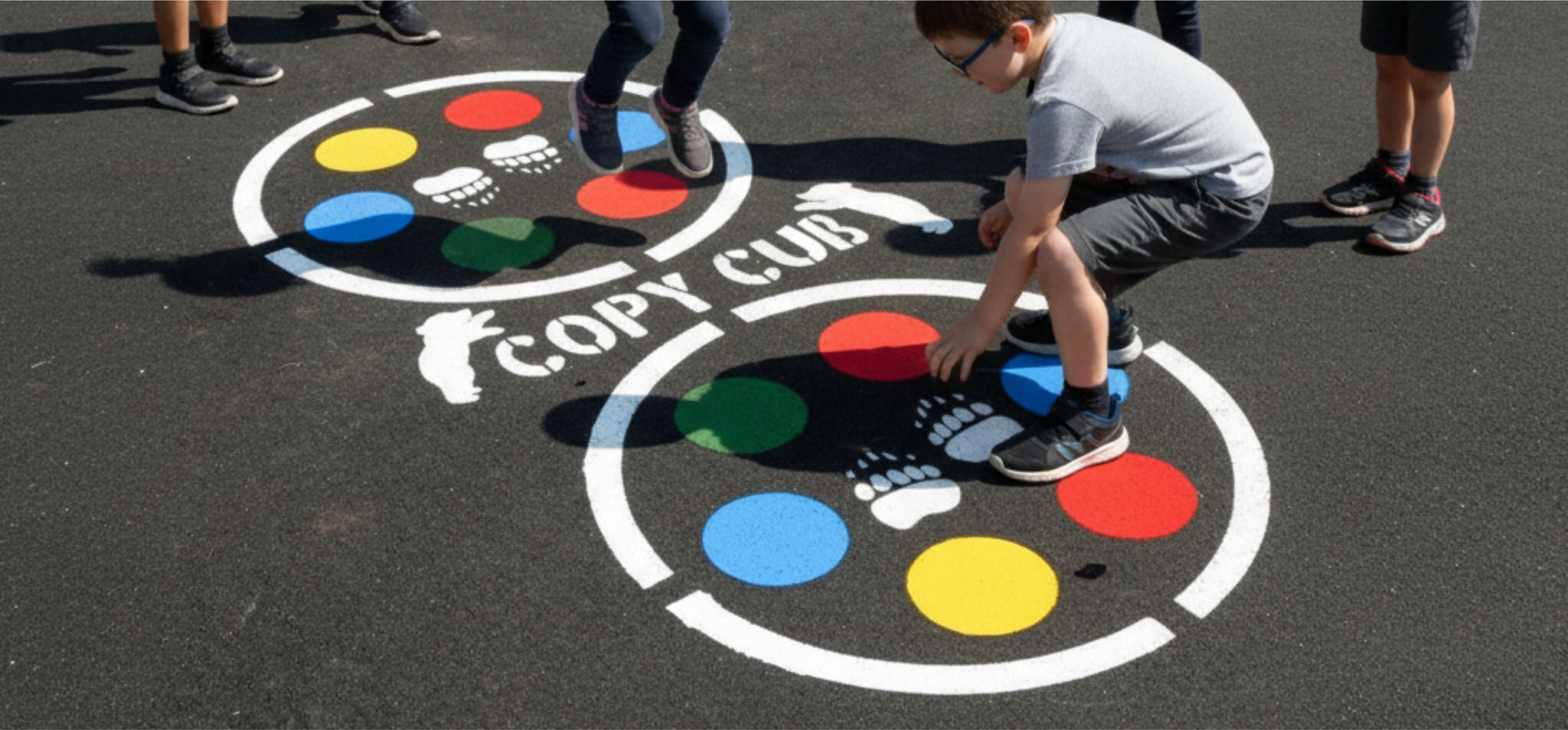 How to Paint the Copy Cat Playground Game Stencil | Stencil Ease Tutorial