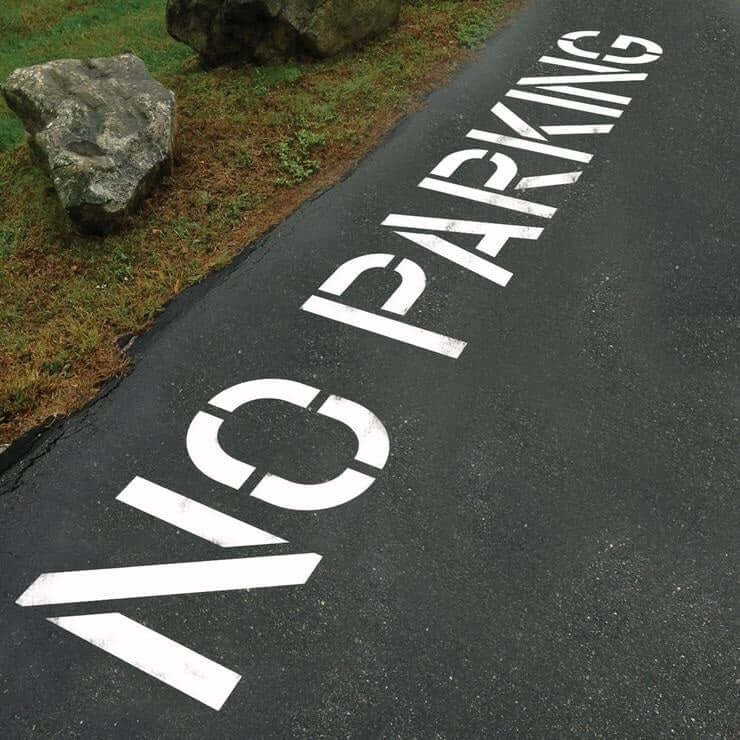 Parking Lot Paint Stencils for Clear & Professional Marking – Stencil Ease