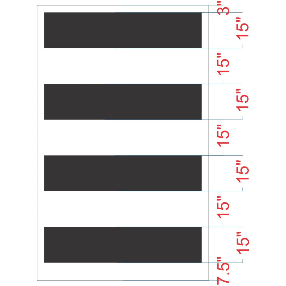 Crosswalk Multi-Line Stencil, paint and maintain crosswalk lines ...