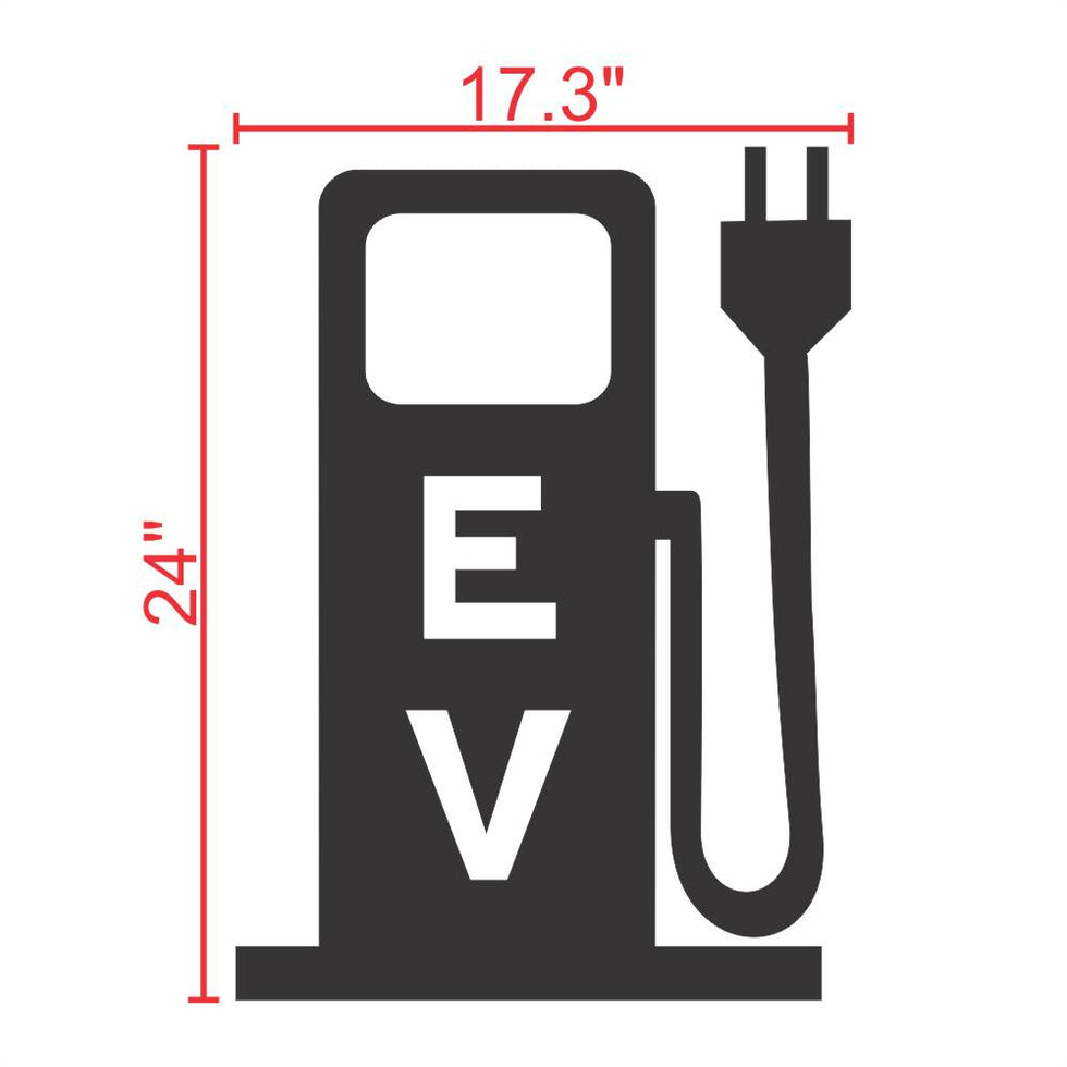 EV Charging Station Pump Stencil – Stencil Ease