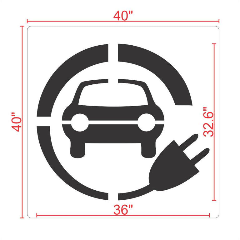 Parking Lot Stencils for Precise & Professional Marking