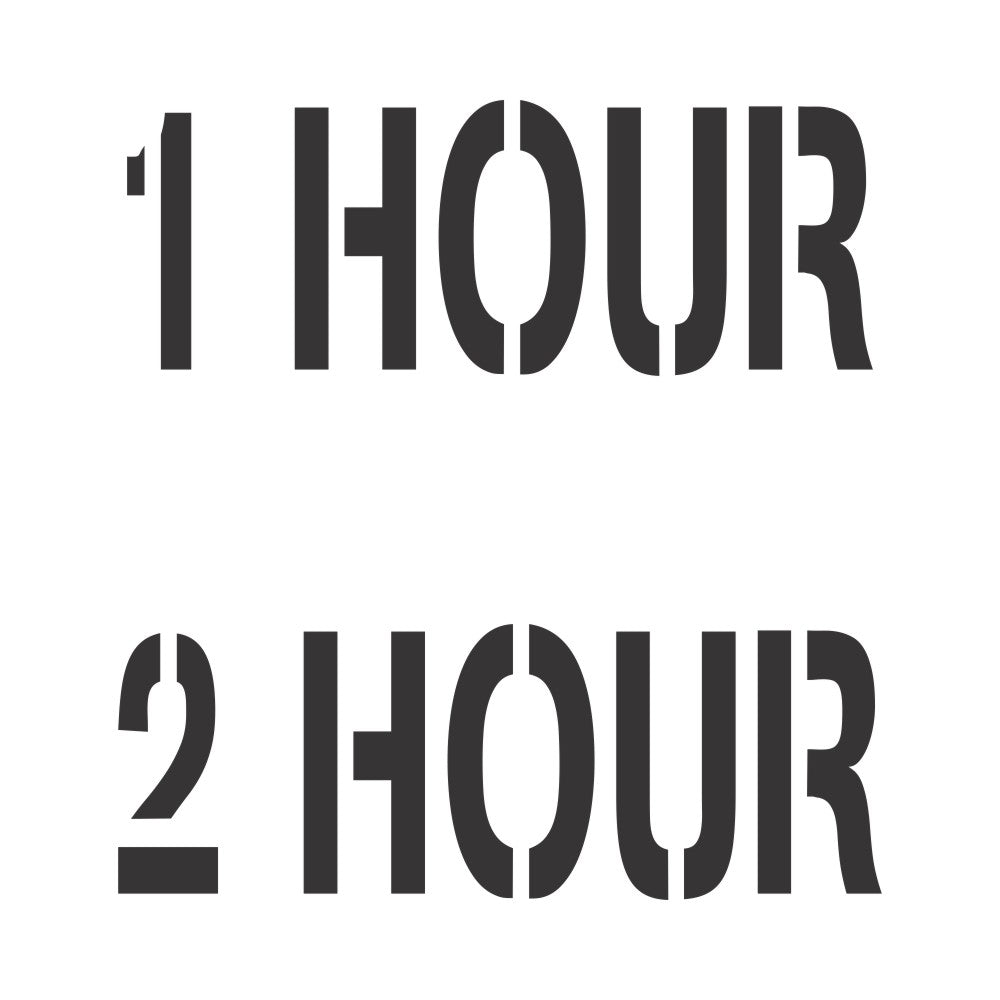 Fire & Smoke Barrier Code Stencils | Stencil Ease