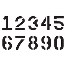 Parking Lot Letter and Number Stencil Sets | Organized and Clear ...