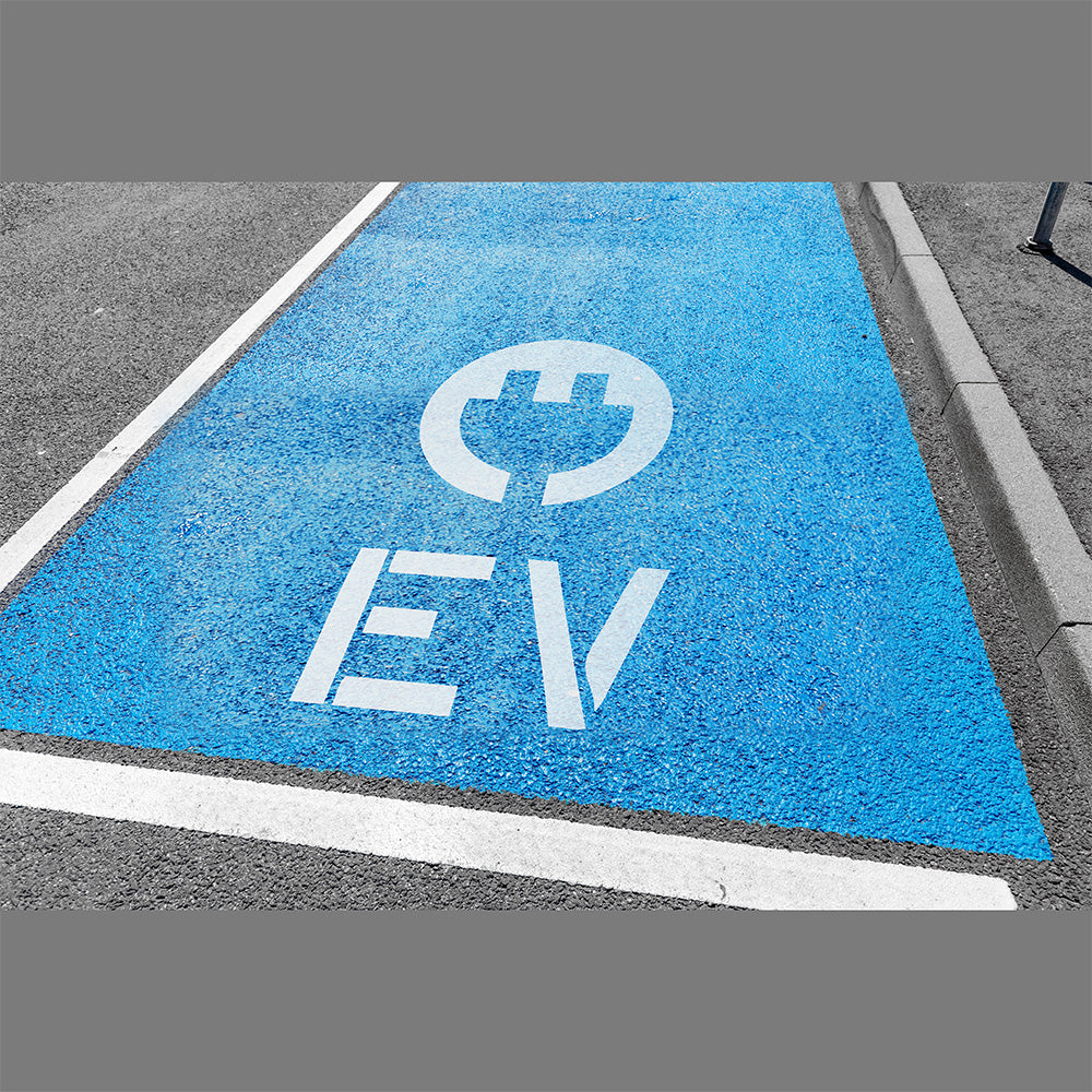 EV Charging Station Stencil: Durable Charging Station Sign Stencil ...