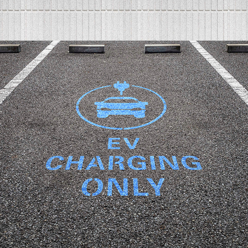 EV Charging Only Stencil – Stencil Ease