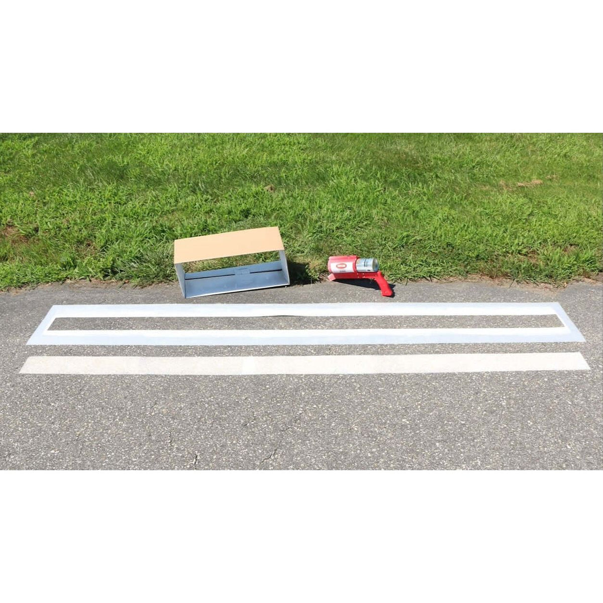 parking-lot-line-stencil-4 inch x 8 ft to 19 ft long - ADA-compliant ...