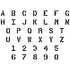 Parking Lot Letter and Number Stencil Sets | Essential for Organized ...