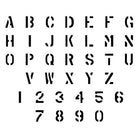 Military Letter and Number Stencil Sets – Stencil Ease