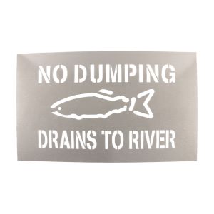 Storm Drain Stenciling | Storm Drain Stencils – Stencil Ease