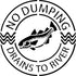 Circular Drains to River Stencil | Stencil Ease