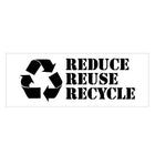 Recycling Symbol Stencils for Effective Waste Management | Stencil Ease