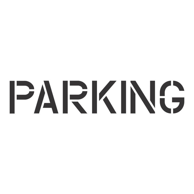 Parking Lot Paint Stencils for Clear & Professional Marking
