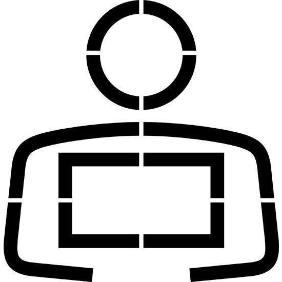 Handle with Care Symbol, Stencil – Stencil Ease