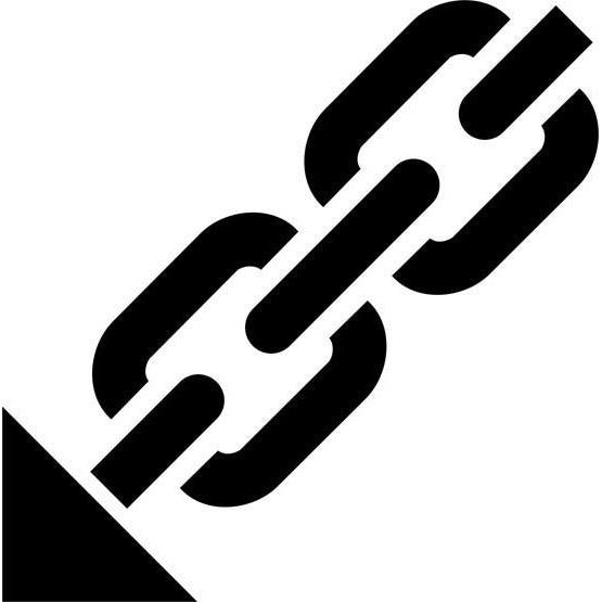 Chain Lift Cargo Handling Stencil | Stencil Ease