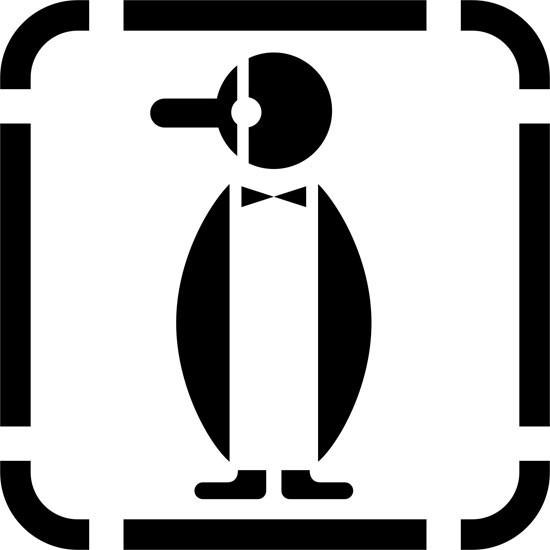 Keep Frozen Symbol, Shipping Stencil – Stencil Ease