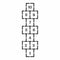 Traditional Square Hopscotch Stencil | Stencil Ease