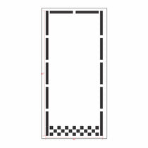 Drag Race Playground Stencil – Stencil Ease