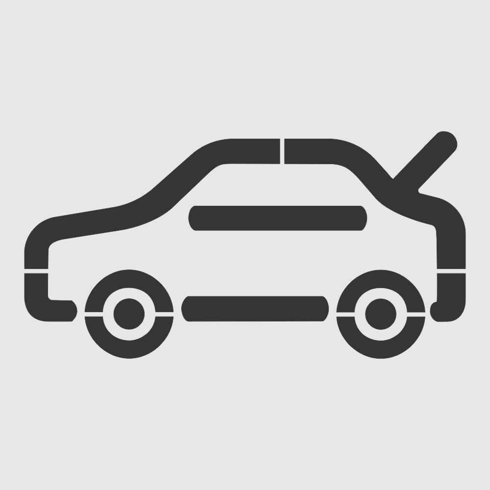 Customer Pick-Up Stencil for Organized Pickup Areas – Stencil Ease