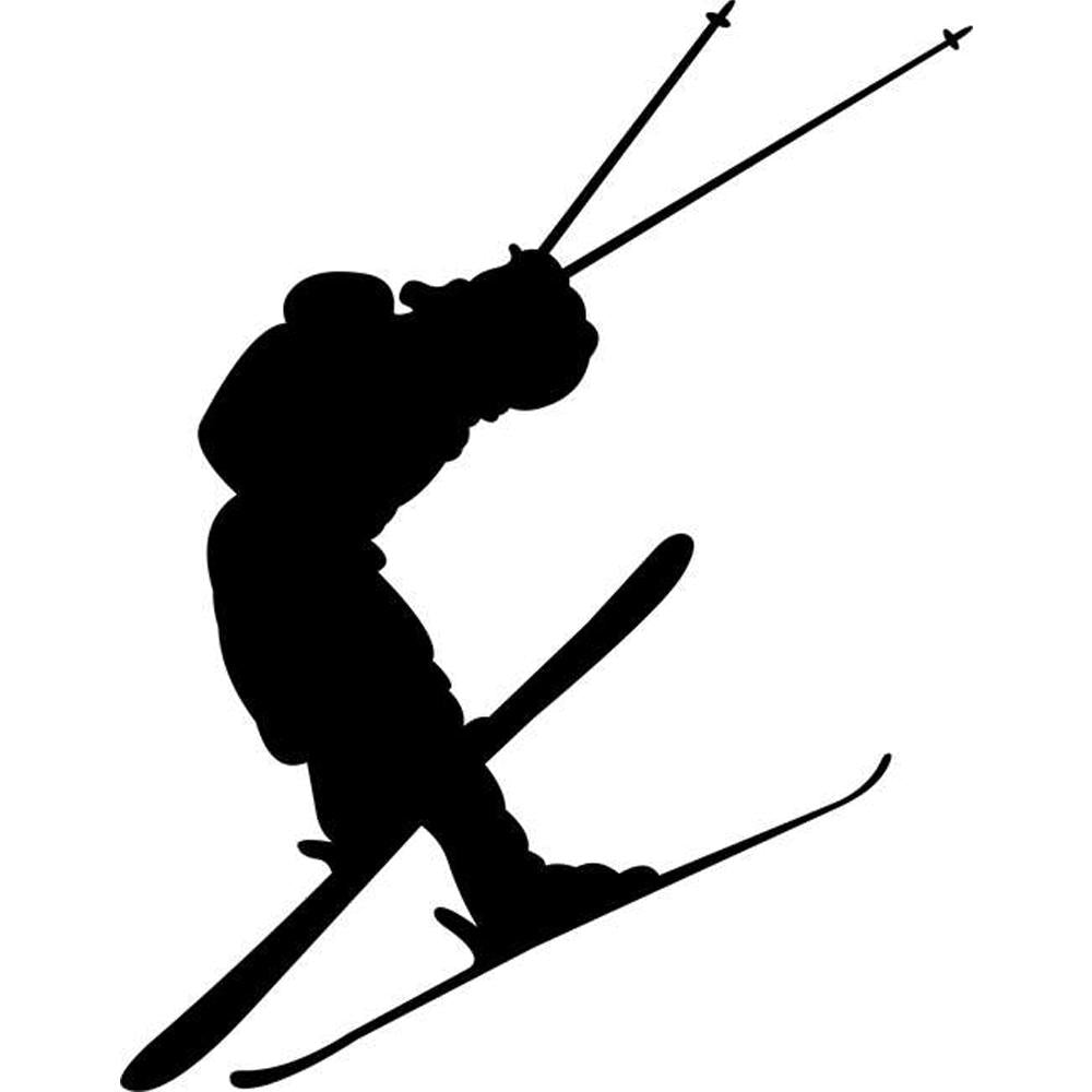 High Jump Skiing Stencil – Stencil Ease
