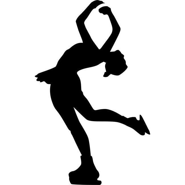 Attitude Spin Figure Skating Stencil – Perfect for Figure Skating ...