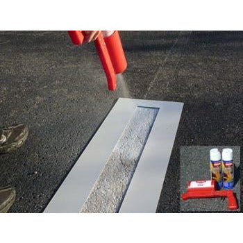 Parking Lot Line Stencil Touch Up Kit | Maintain and Refresh Parking ...