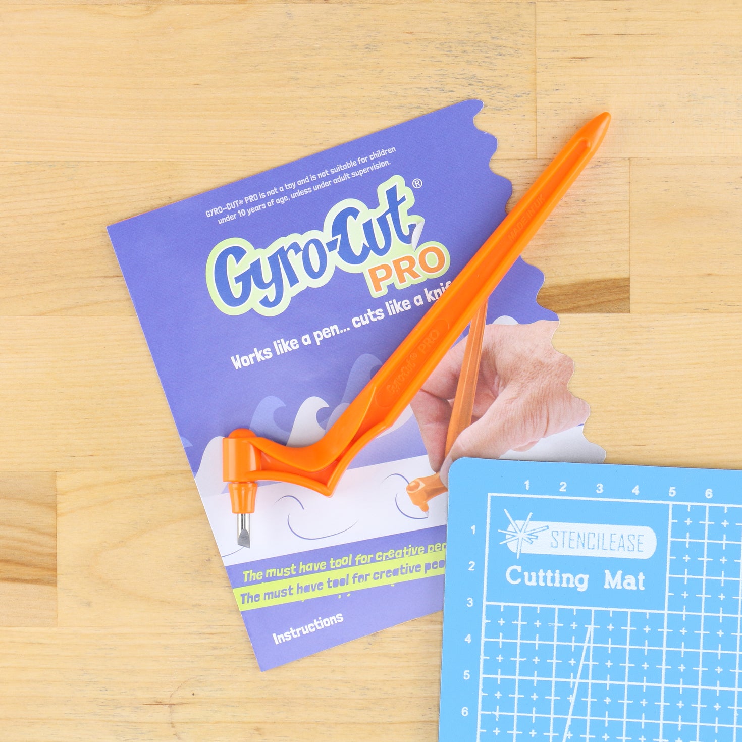 Gyro Cut Pro - Precision Cutting Tool for Crafts | Stencil Ease