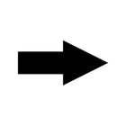 Arrow Sign Stencil | Stencil Ease – Effective Signage for Various Uses