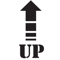 Up Arrow Shipping Symbol Stencil | Essential Marking for Safe Shipping ...