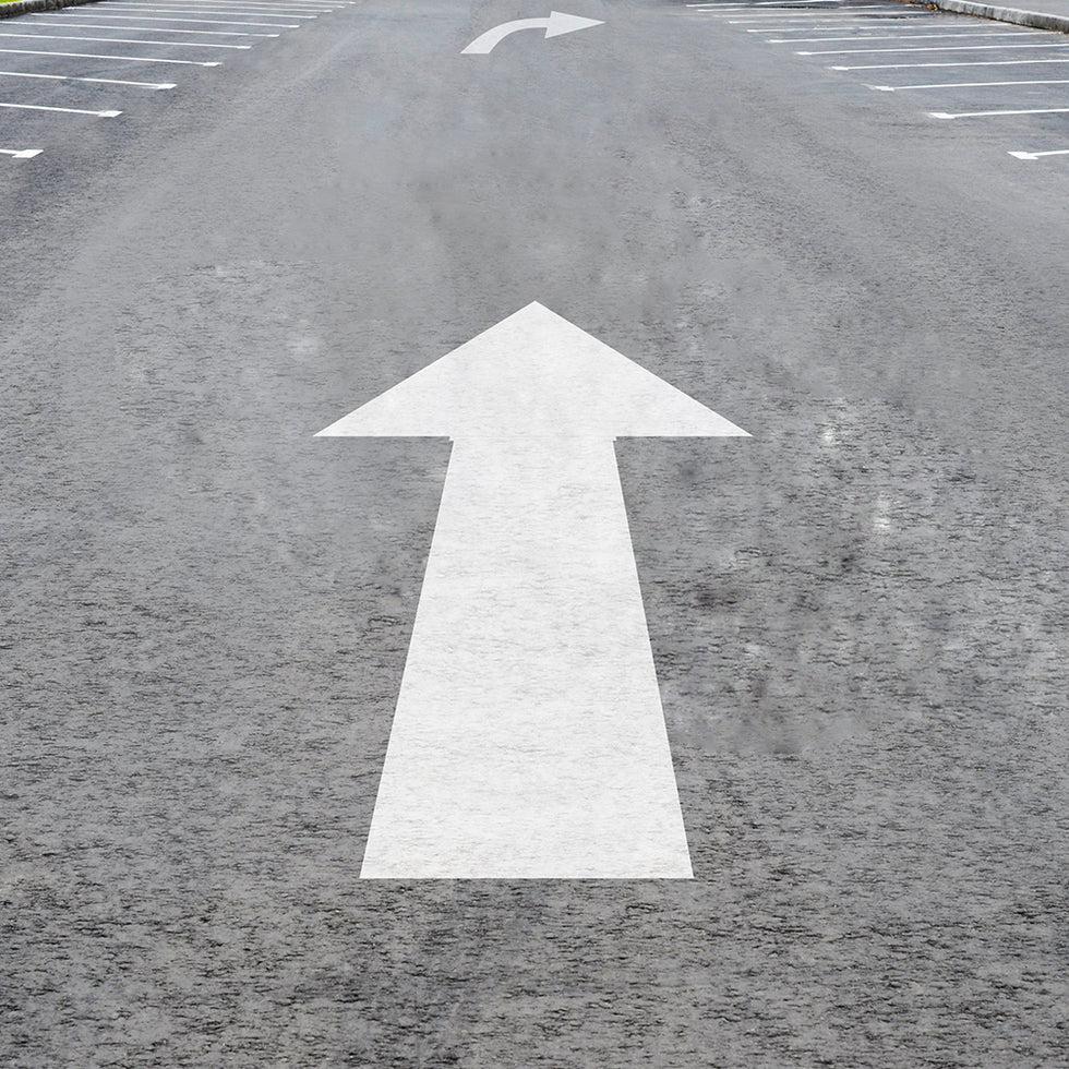 Arrow Sign Stencil | Stencil Ease – Effective Signage for Various Uses