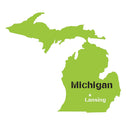 Michigan State Map Stencil – Stencil Ease