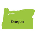 Oregon State Map Stencil – Stencil Ease