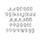 Script Letter and Number Stencil Sets – Stencil Ease