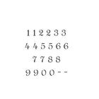 Simple Script Letter and Number Stencil Sets – Stencil Ease