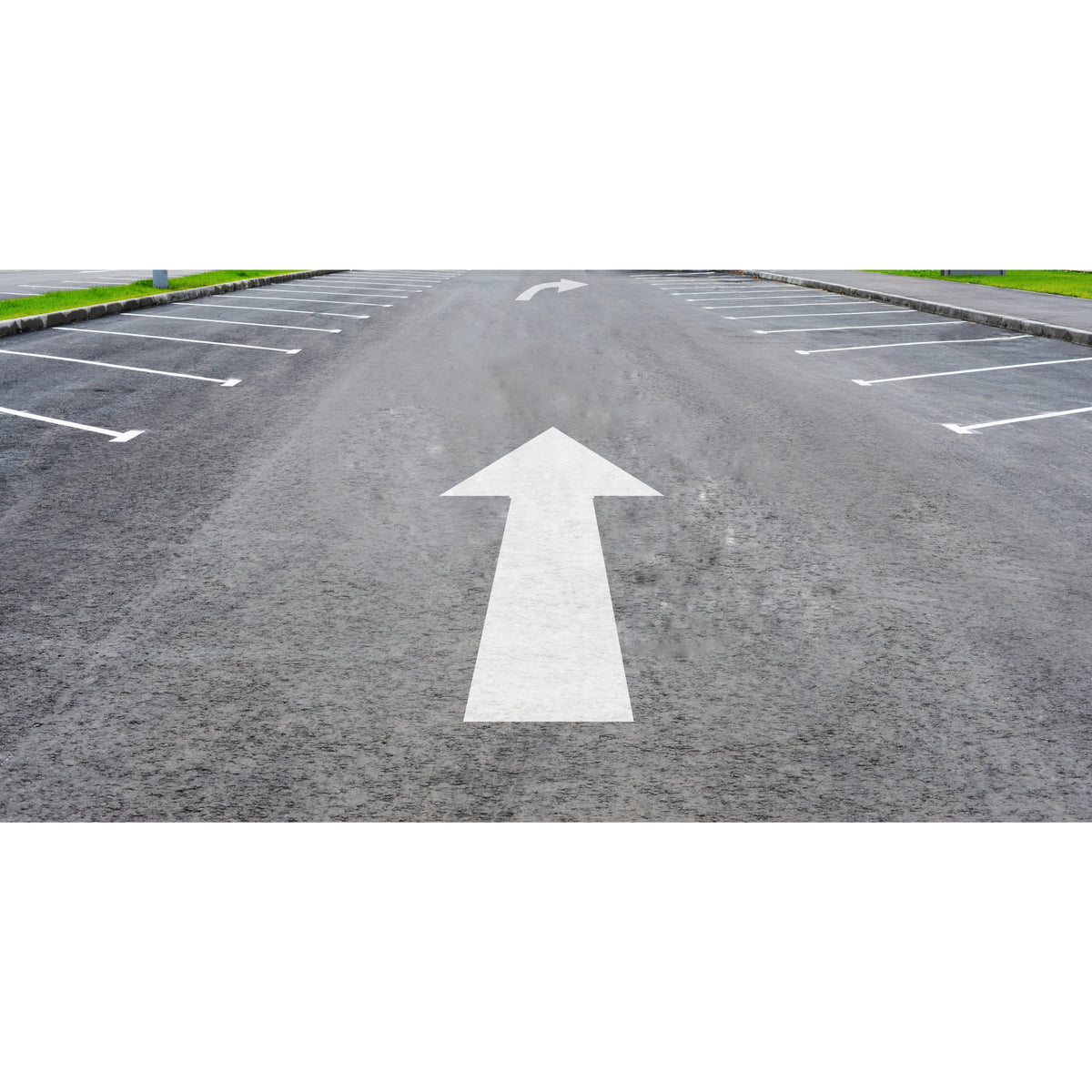 Parking Garage Wall and Pavement Arrow Stencil | Clear Directions for ...