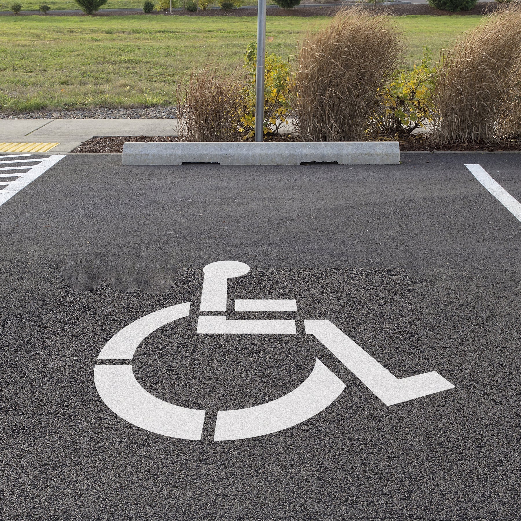 Handicap Parking Stencils – ADA Compliant | Stencil Ease